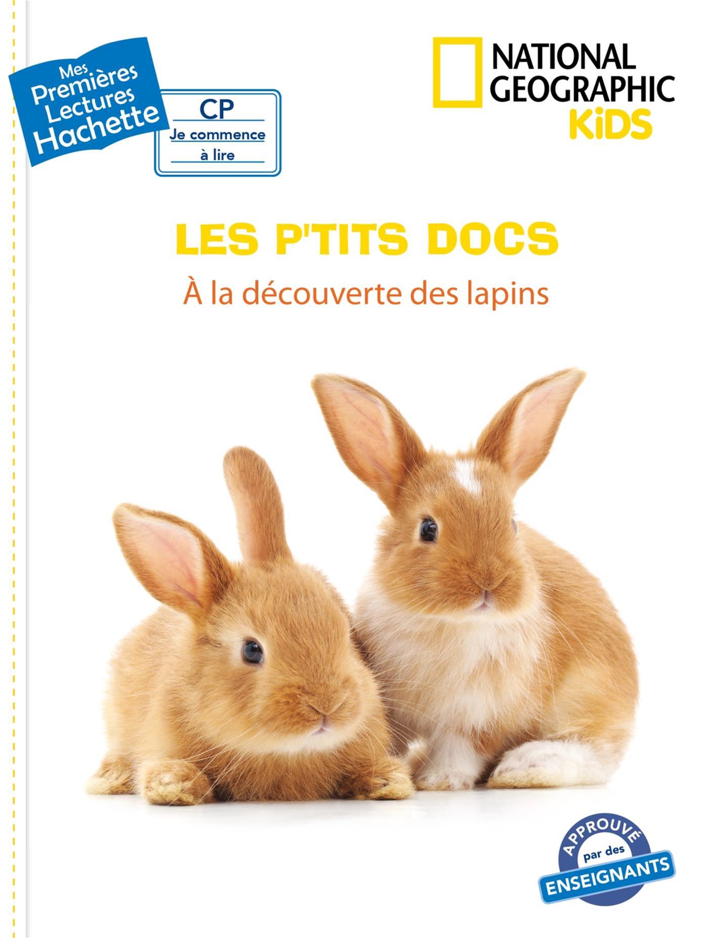 Livre P'tits Docs -A La Decouverte.. Lapin Cp2 | Messageries ADP
