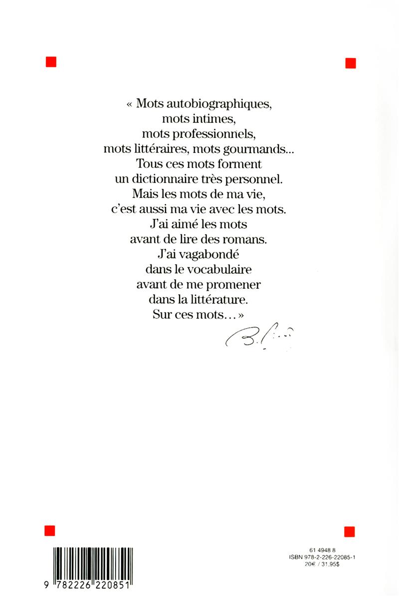 Livre Les mots de ma vie | Messageries ADP