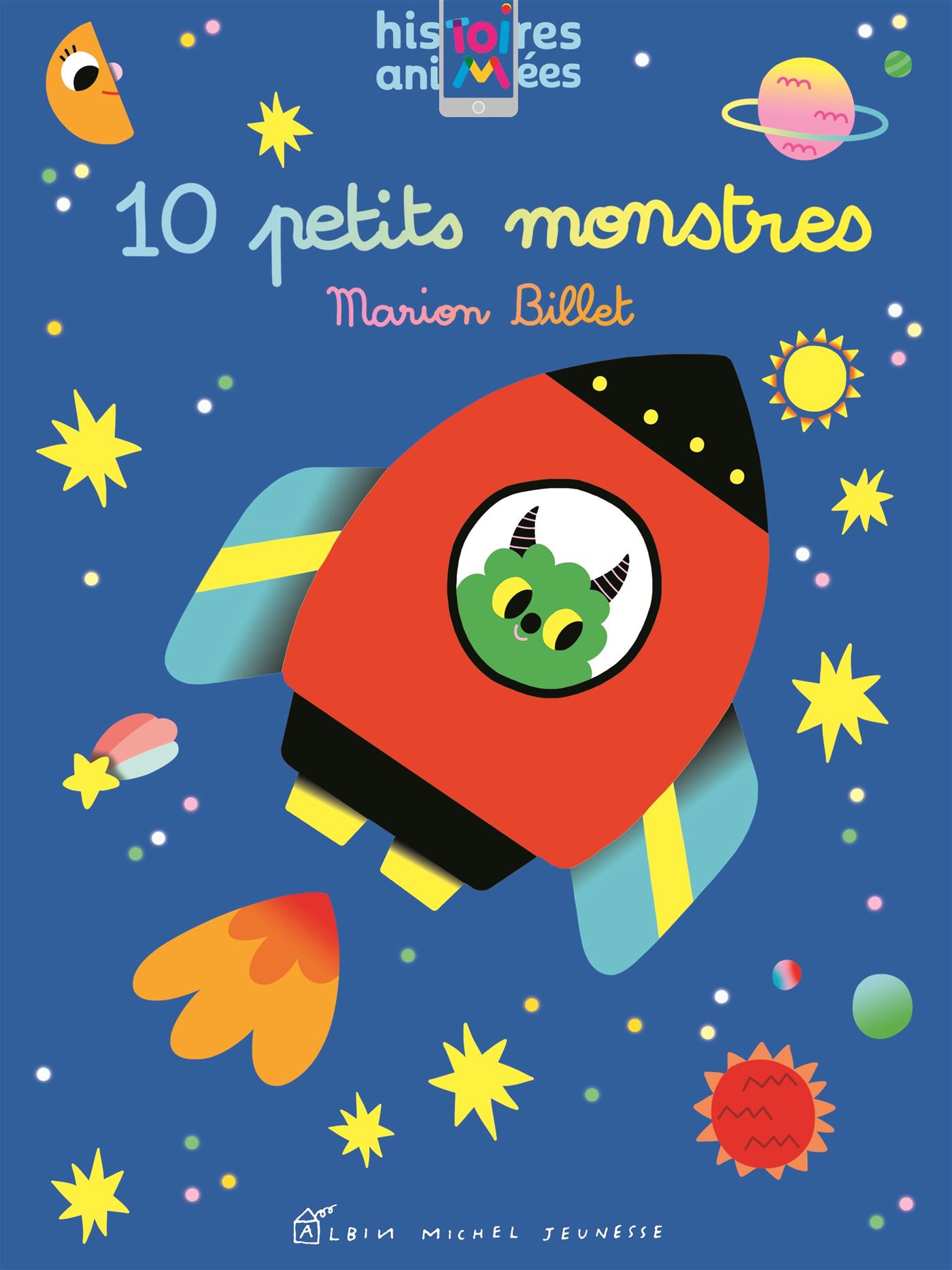 Livre 10 petits monstres | Messageries ADP