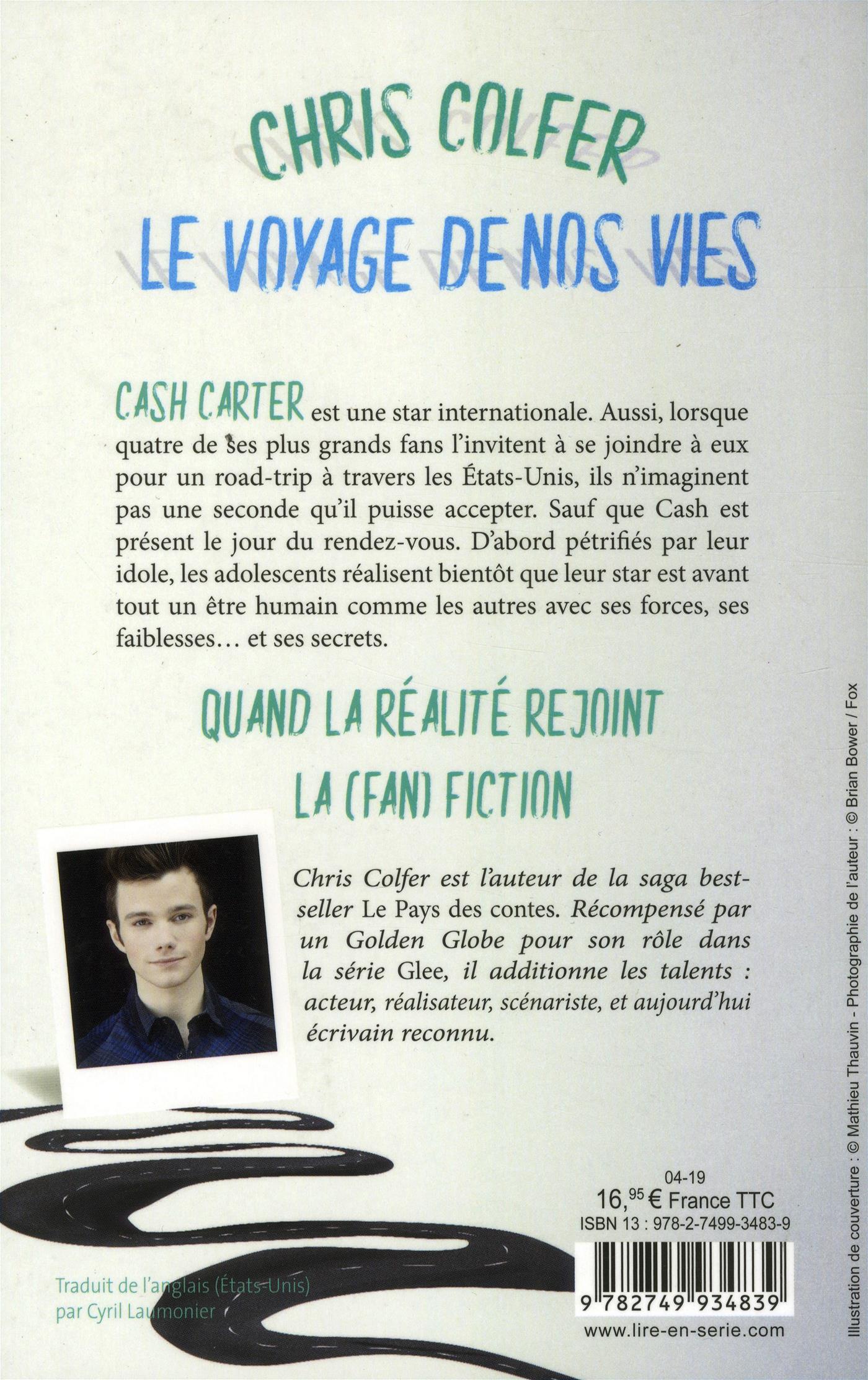 Livre Le voyage de nos vies - ou quand la réalité rejoint la (fan ...