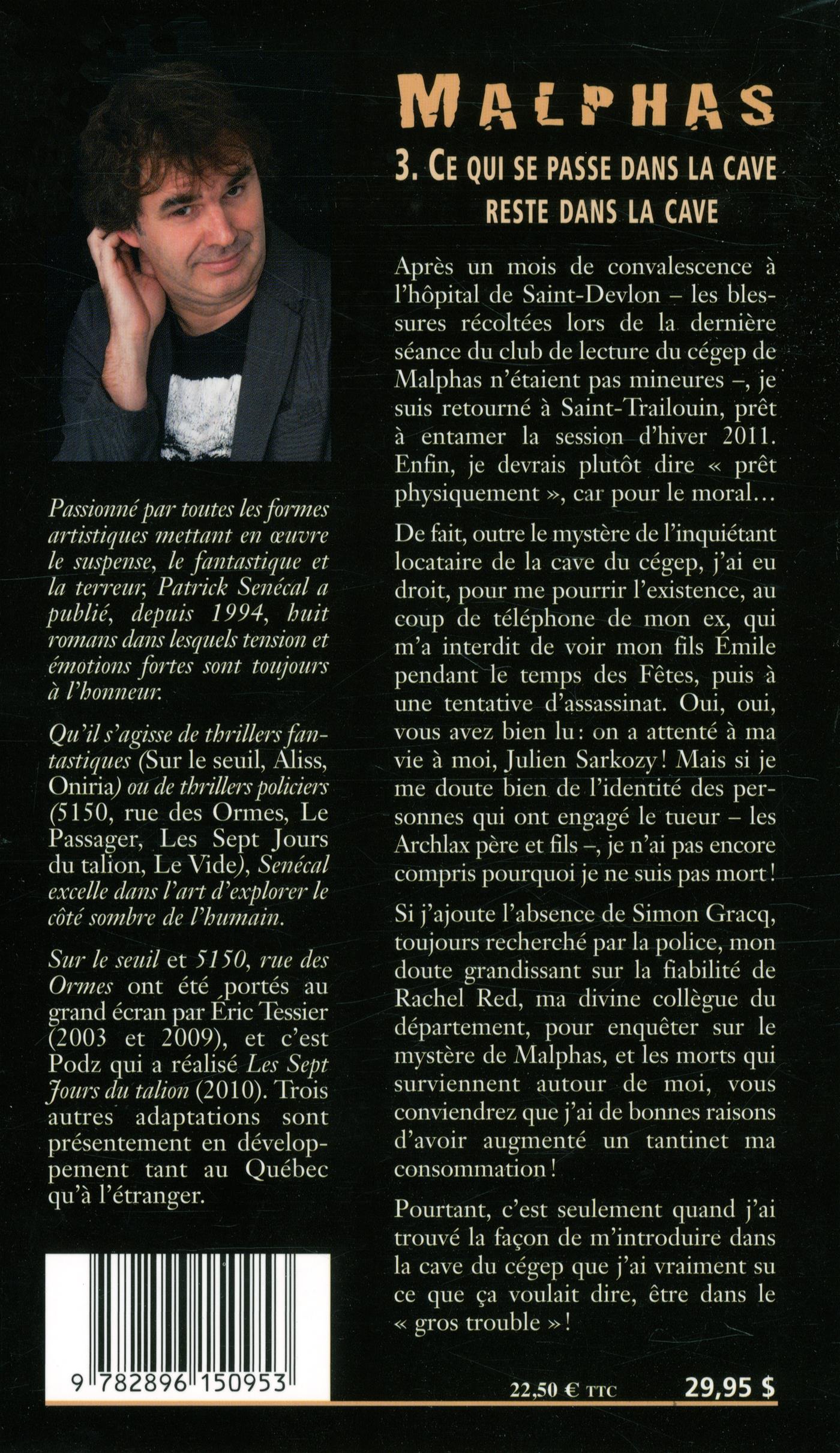 Livre Malphas 3 - Ce qui se passe dans la cave reste dans la cave - Nº ...