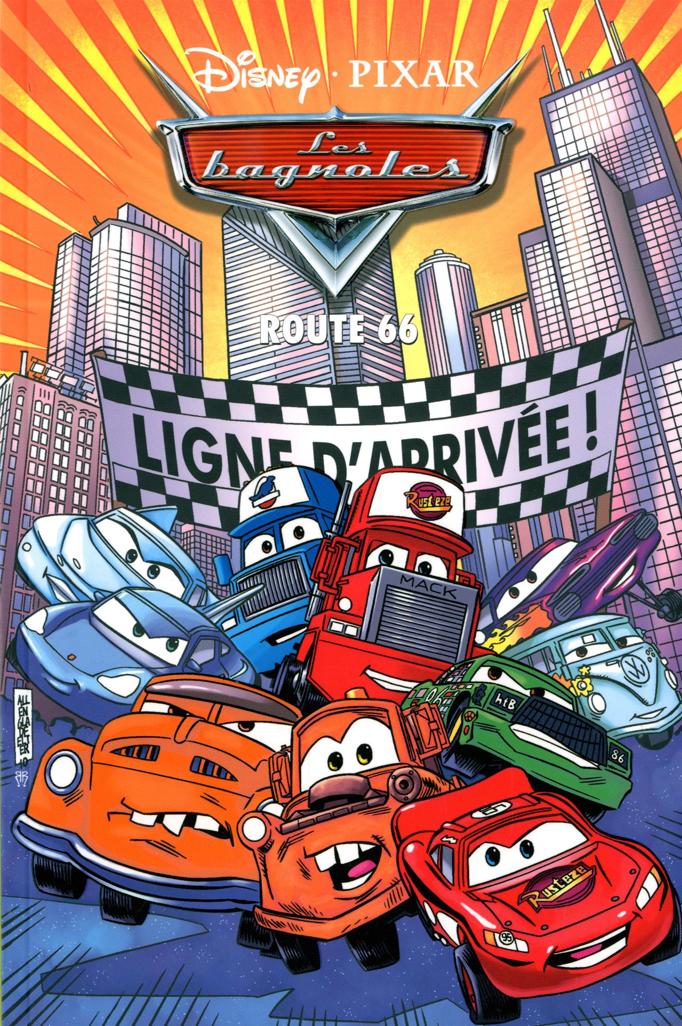 Livre Les bagnoles - N° 21 - Route 66 | Messageries ADP Livre Les bagnoles - N° 21 - Route 66 | Messageries ADP