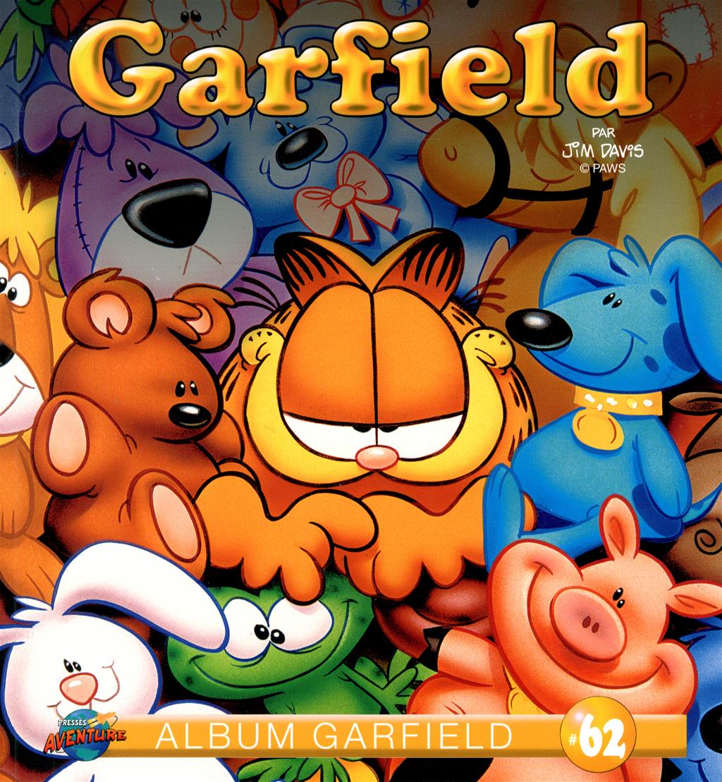 Livre Garfield - N° 62 | Messageries ADP