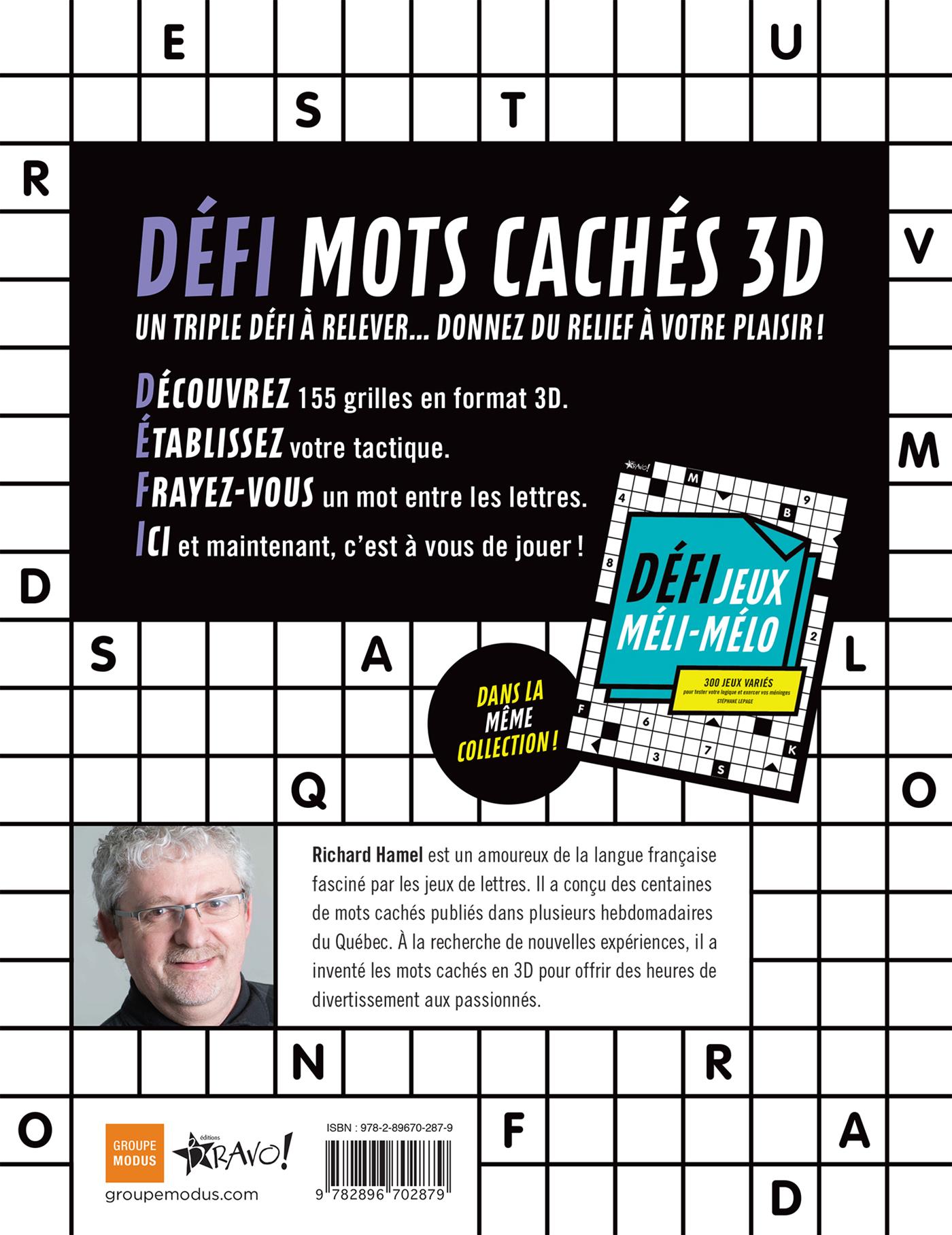Livre Défi - Mots cachés 3D - 155 grilles en format 3D | Messageries ADP Livre Défi - Mots cachés 3D - 155 grilles en format 3D | Messageries ADP