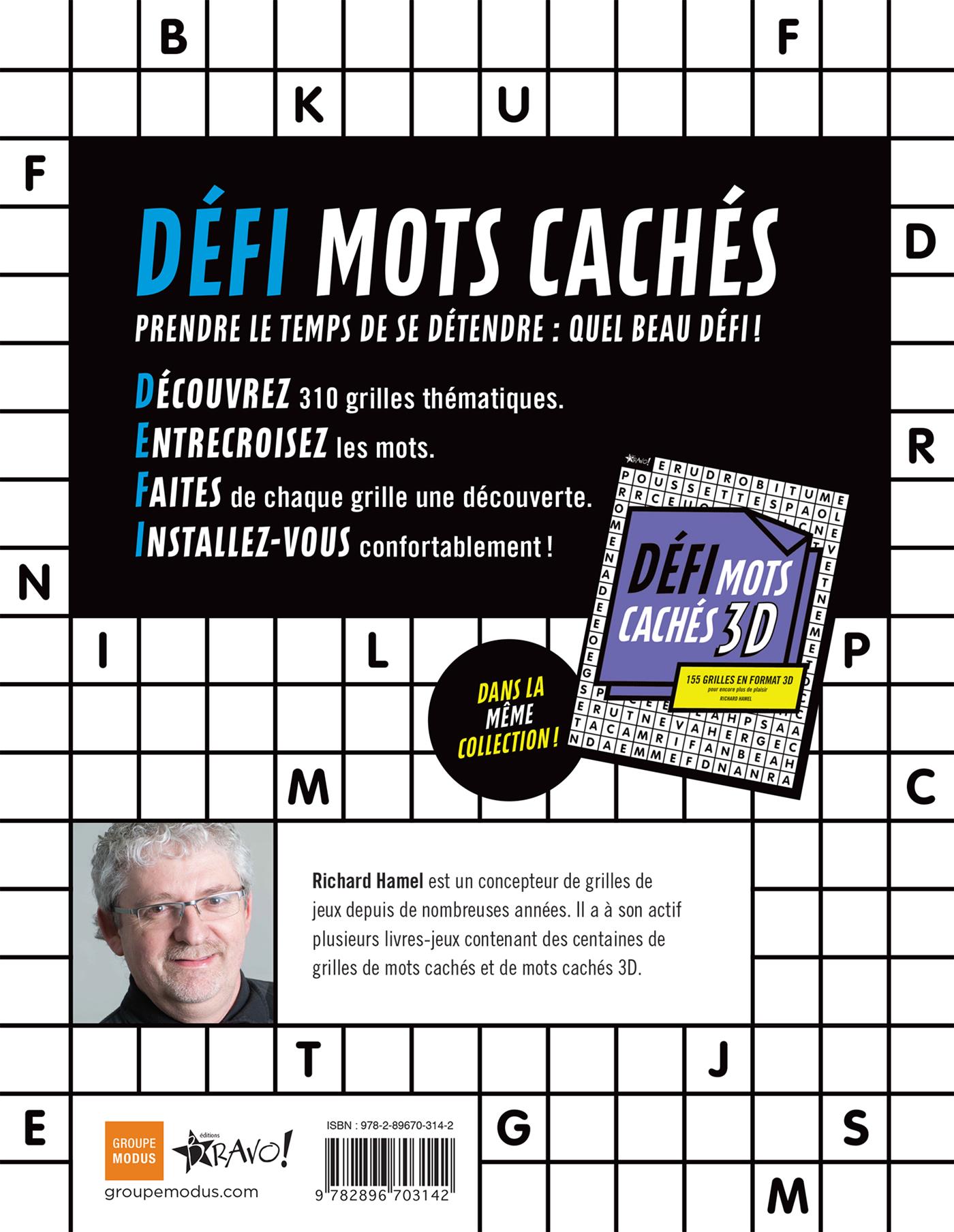 Livre Défi - Mots cachés - 310 grilles | Messageries ADP Livre Défi - Mots cachés - 310 grilles | Messageries ADP