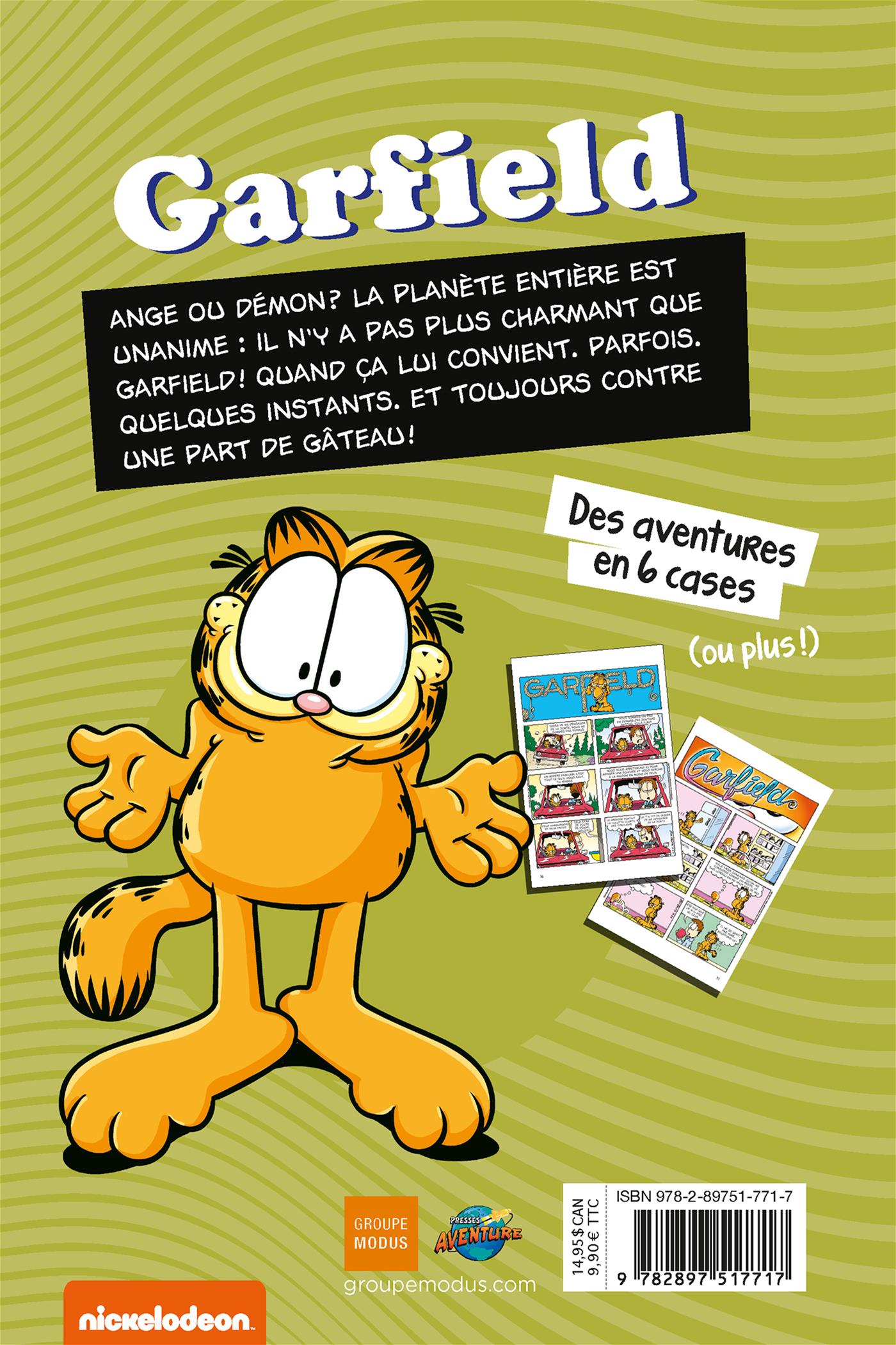 Livre Garfield - Ange ou démon? | Messageries ADP