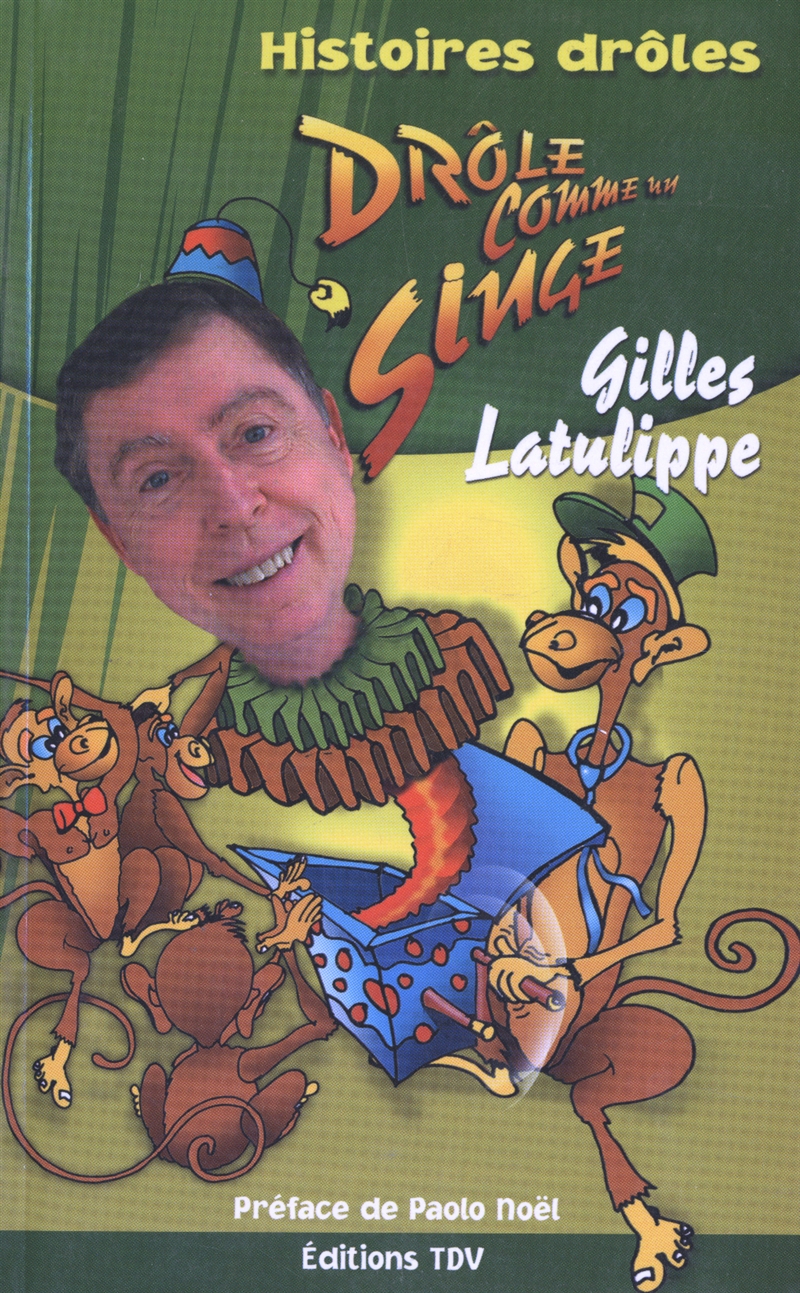 Livre DROLE COMME UN SINGE | Messageries ADP