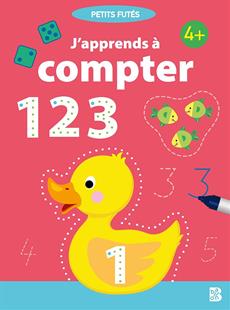 Livre J'apprends à compter 4+ | Messageries ADP